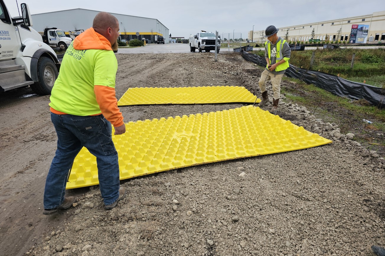 FODS Trackout Control Mats – Midwest Construction Products